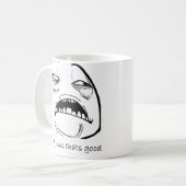 Oh Sweet Jesus Thats Good Rage Face Meme Coffee Mug | Zazzle