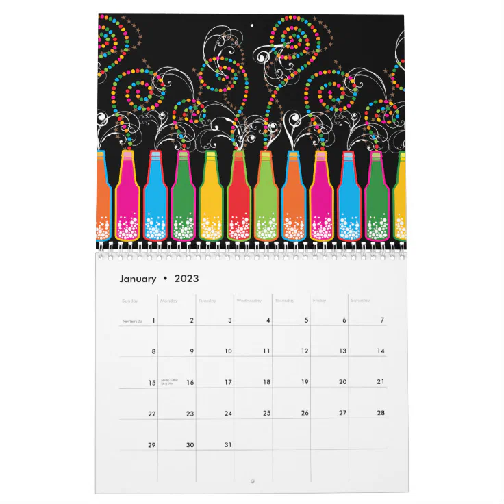 Oh Whimsical! Custom Flexi Calendar 2012 | Zazzle