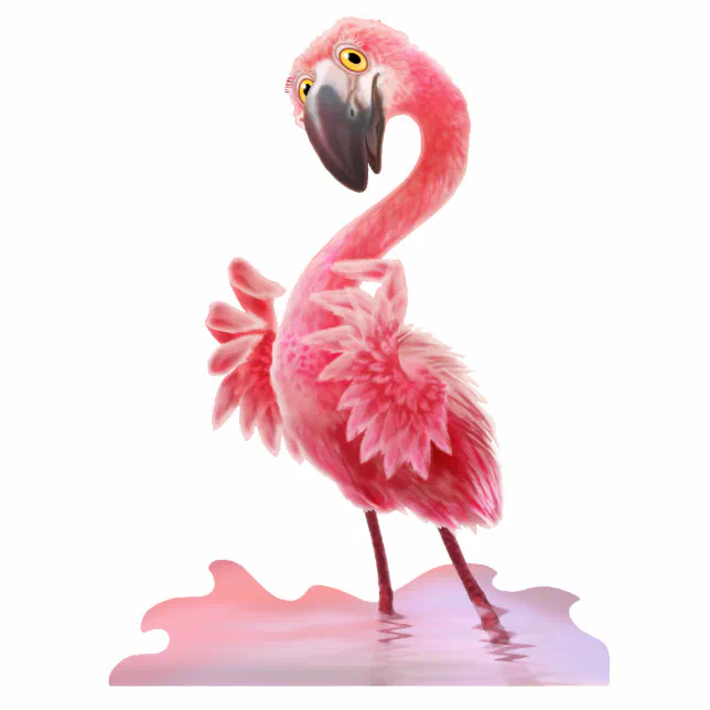 Oh Yeah Flamingo! Statuette | Zazzle