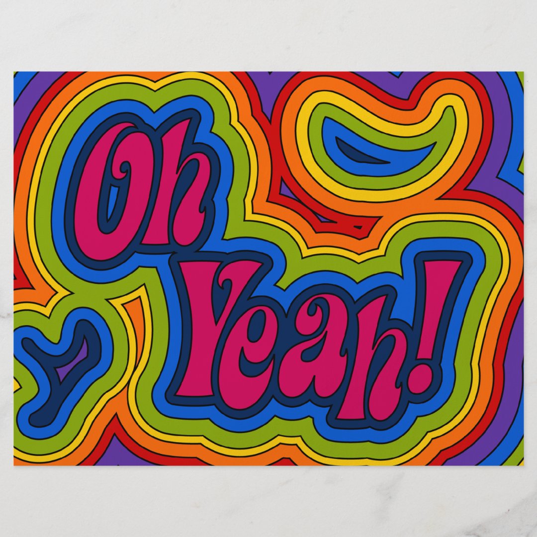 Oh Yeah! Flyer | Zazzle