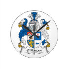 Cleary Family Crest Square Wall Clock | Zazzle.com