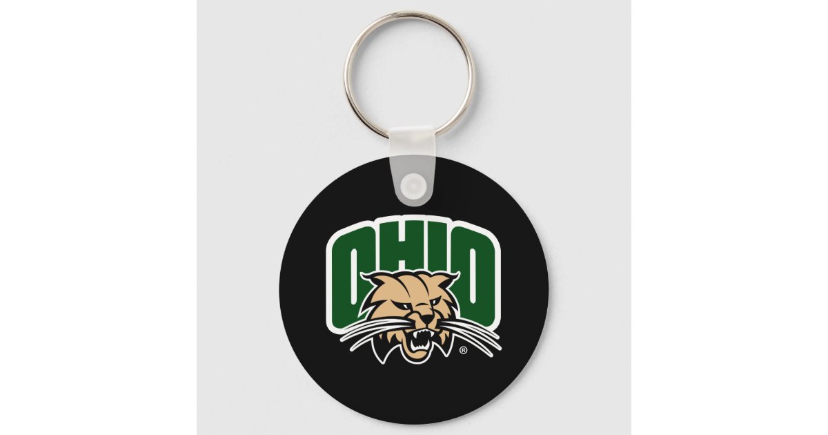 Ohio Bobcat Logo Keychain | Zazzle