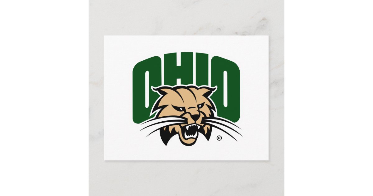 Ohio Bobcat Logo Postcard | Zazzle