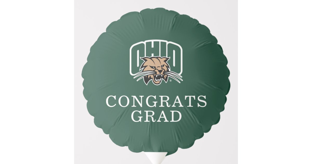Ohio Bobcats Logo | Ohio University Graduation Balloon | Zazzle