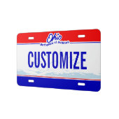 Ohio Custom License Plate | Zazzle