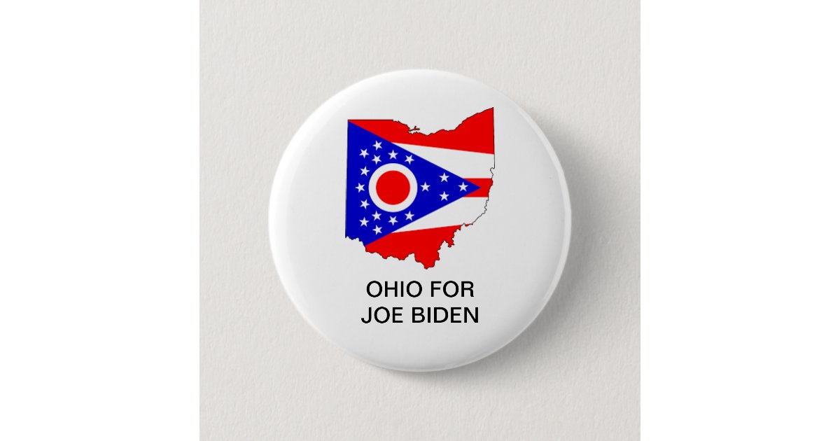 OHIO for Joe Biden 2020 Presidential Button | Zazzle.com