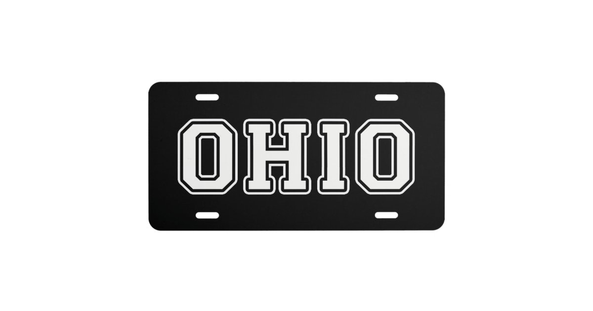 Ohio License Plate | Zazzle
