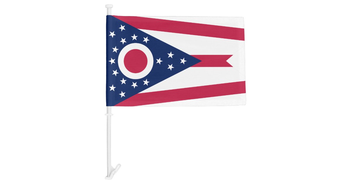 Ohio State Car Flag | Zazzle