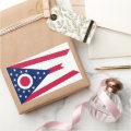 Ohio State flag Rectangular Sticker | Zazzle