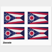 Ohio State Flag Sticker | Zazzle