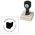 Ohio state return address rubber stamp | Zazzle