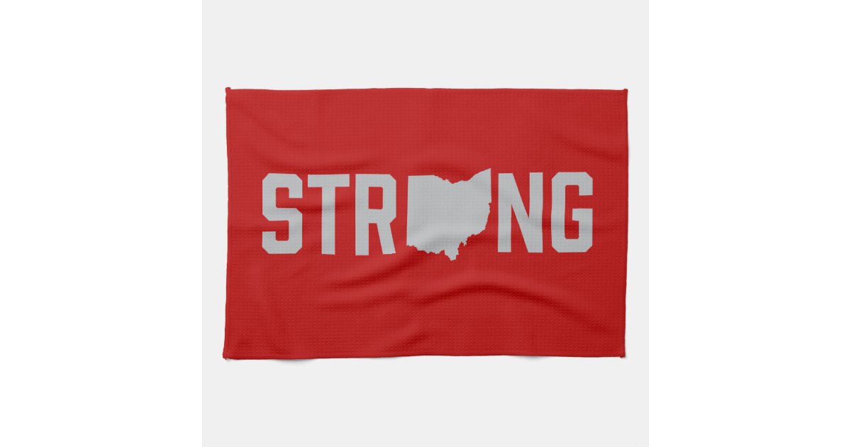 Ohio State Strong Gym Towel | Zazzle