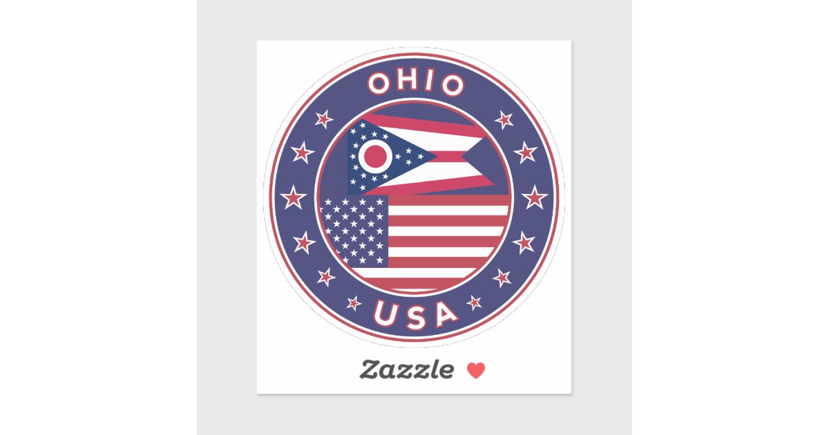 Ohio Sticker | Zazzle