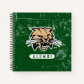Ohio University Alumni Bobcat Distressed Notebook | Zazzle