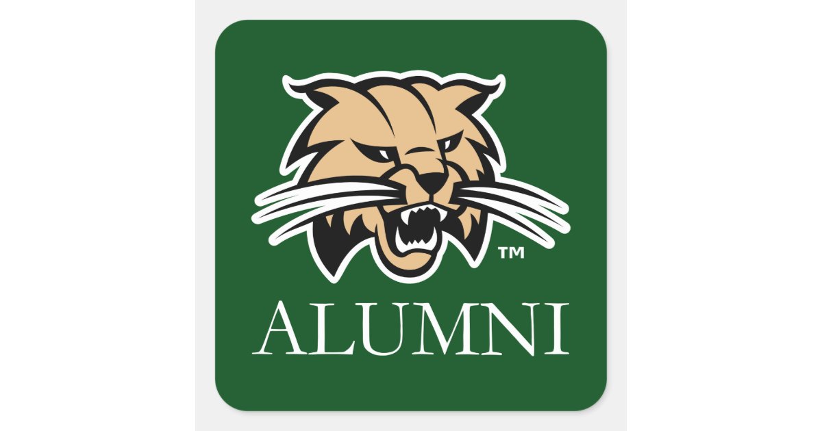 Ohio University Alumni Square Sticker | Zazzle