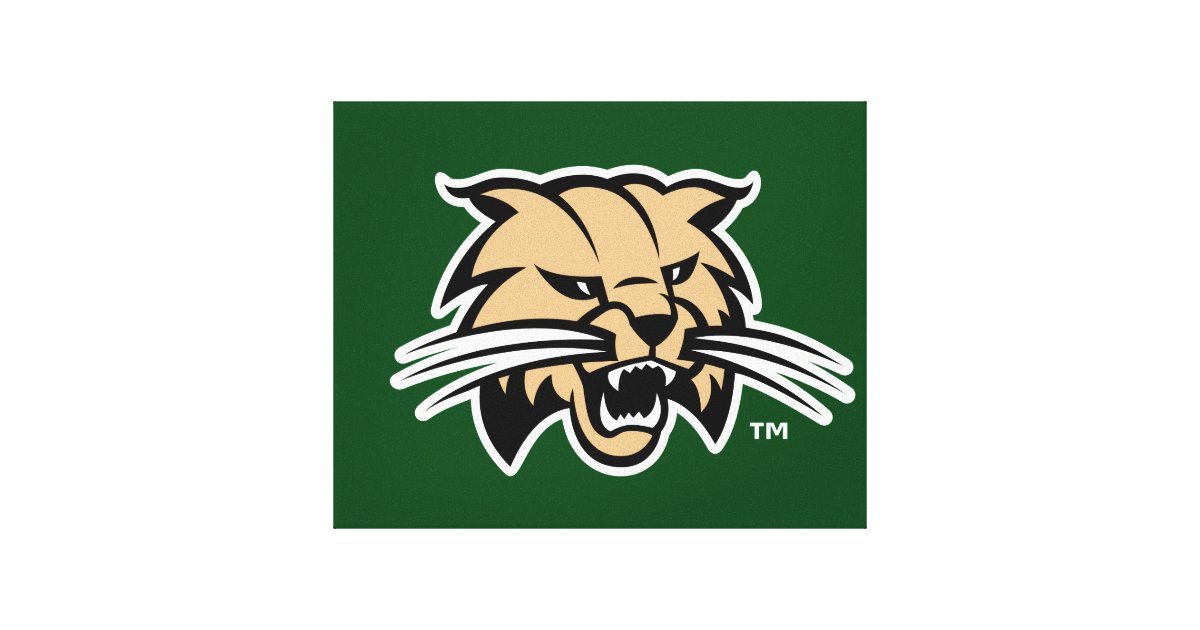 Ohio University Bobcat Logo Canvas Print | Zazzle.com