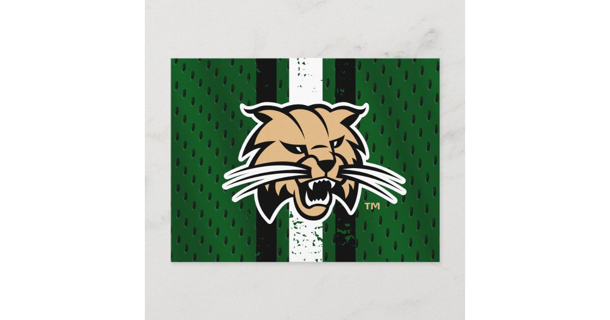 Ohio University Bobcat Logo Jersey Postcard | Zazzle