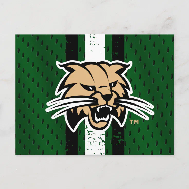 Ohio University Bobcat Logo Jersey Postcard | Zazzle