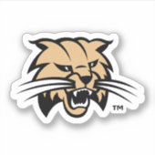 Ohio University Bobcat Logo Sticker | Zazzle