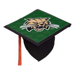 Ohio University Bobcat Logo Watermark Graduation Cap Topper | Zazzle