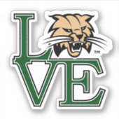Ohio University Love Sticker | Zazzle