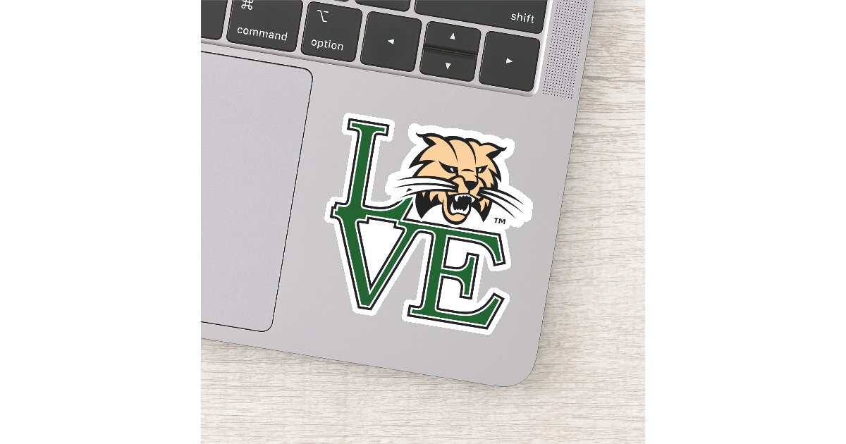 Ohio University Love Sticker | Zazzle