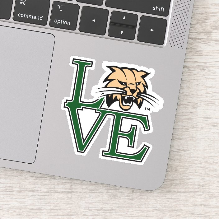 Ohio University Love Sticker | Zazzle
