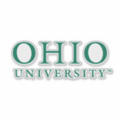 Ohio University Sticker | Zazzle