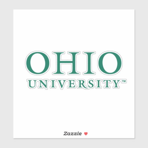Ohio University Sticker | Zazzle