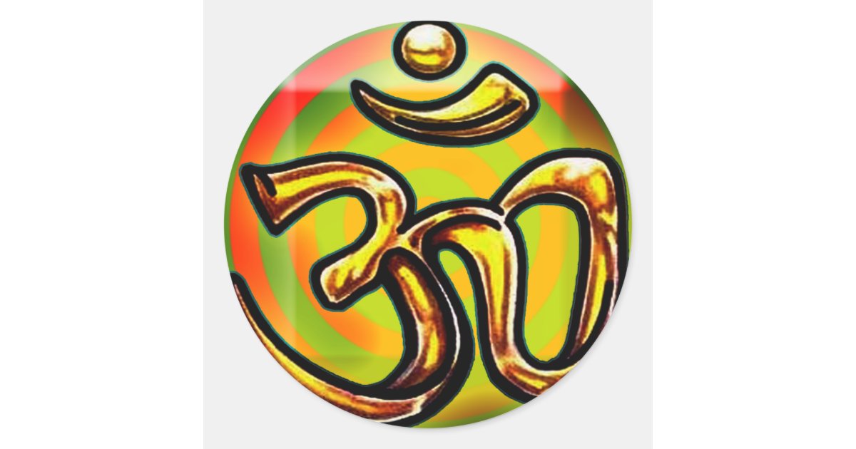 OHM Sticker LARGE | Zazzle