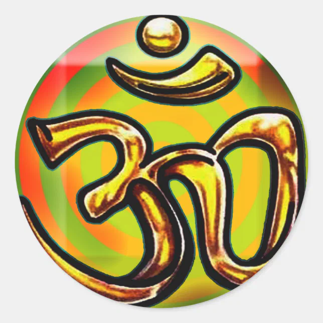 OHM Sticker LARGE | Zazzle