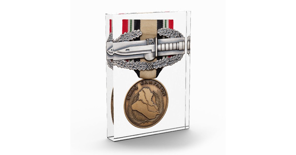 OIF Combat Action Badge Award | Zazzle