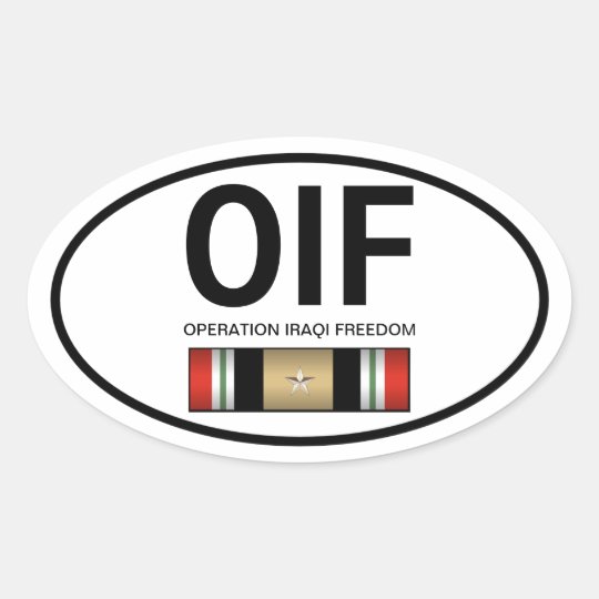 OIF Sticker | Zazzle.com