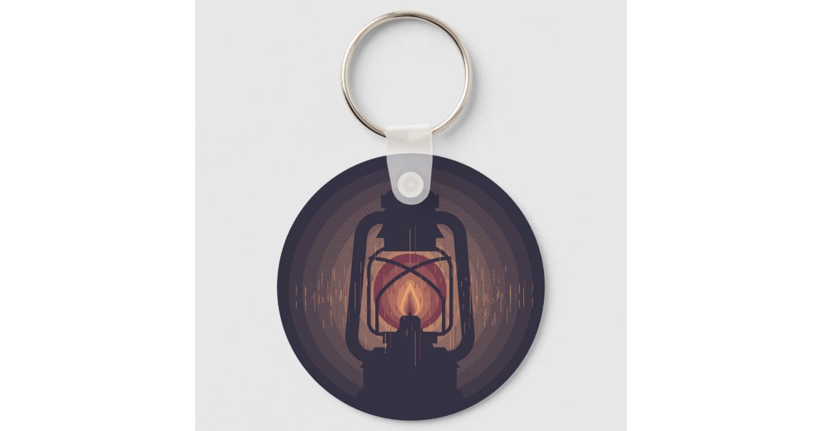 oil lamp keychain | Zazzle