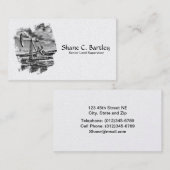 Oil Pumping Unit (Pumpjack) Business Card | Zazzle