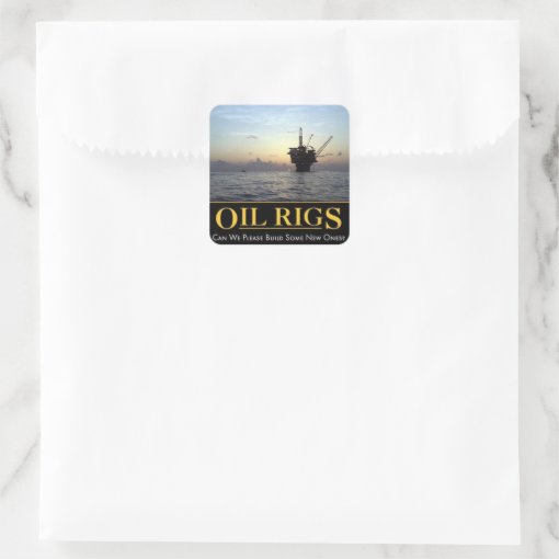 Oil Rig Sticker, Oil & Gas Hard Hat Sticker | Zazzle