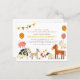 Oink Moo Cock-a-doodle-doo Fun Farm Birthday Party Postcard | Zazzle