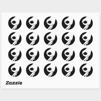 ok emoji meme classic round sticker | Zazzle