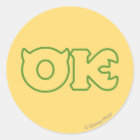 OK - OOZMA KAPPA 1 CLASSIC ROUND STICKER | Zazzle.com
