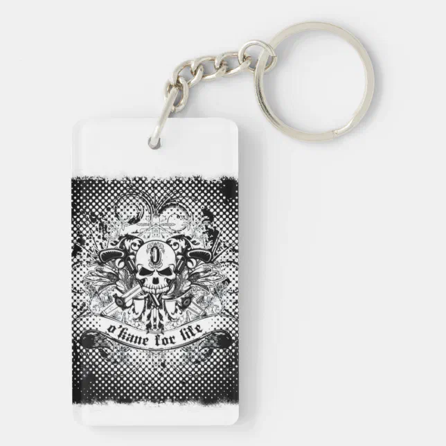 O'Kane for Life Keychain (Fancy Logo) | Zazzle