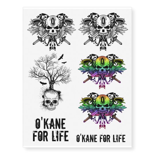 O'Kane & Rider Logo Tattoos | Zazzle.com
