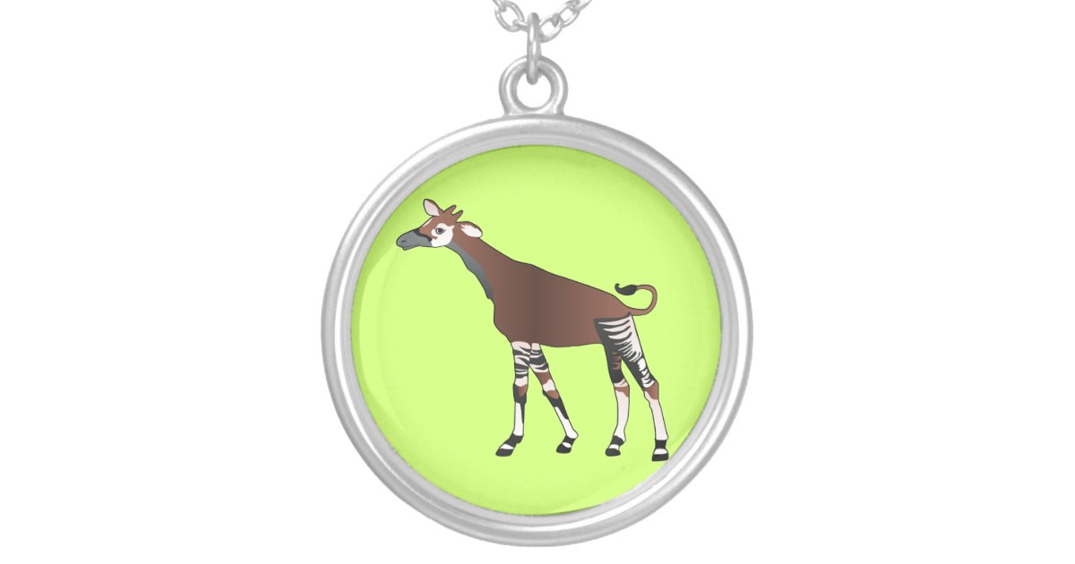 Okapi necklace | Zazzle