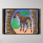 Customizable Okapi Poster | Zazzle.com