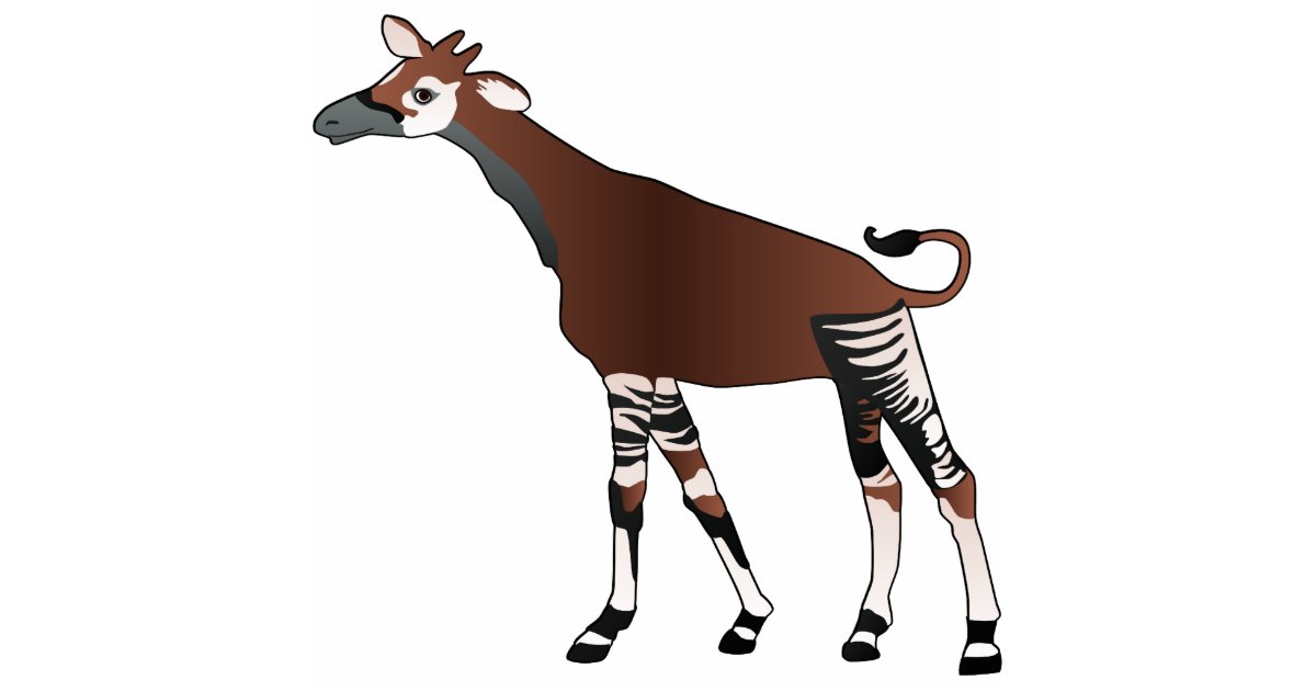 Okapi Sculpture | Zazzle