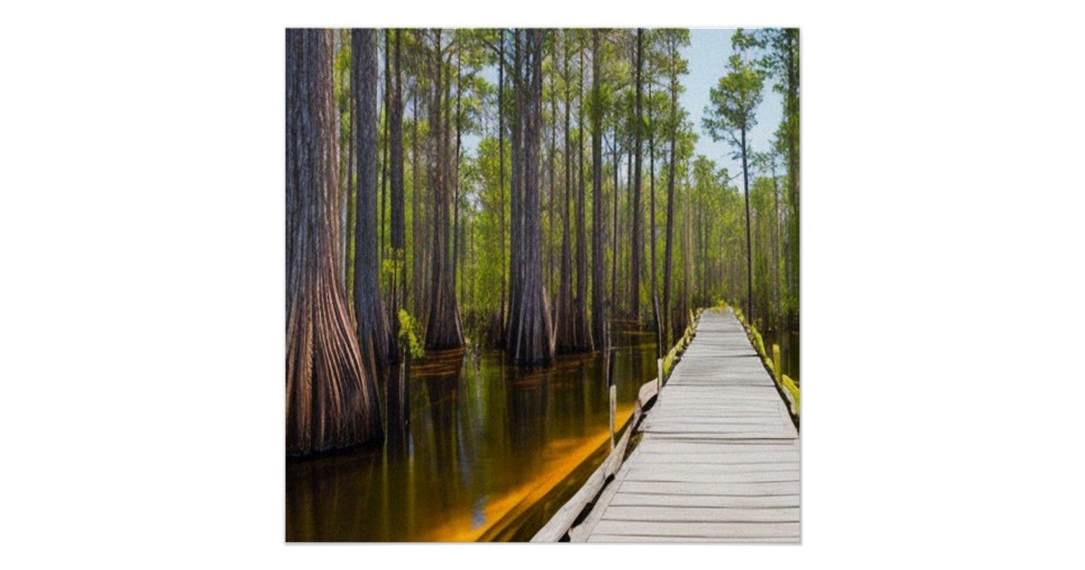 Okefenokee Swamp Poster | Zazzle