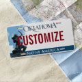 Oklahoma Custom License Plate | Zazzle