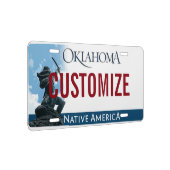 Oklahoma Custom License Plate | Zazzle