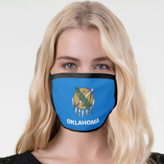 OKLAHOMA FACE MASK | Zazzle