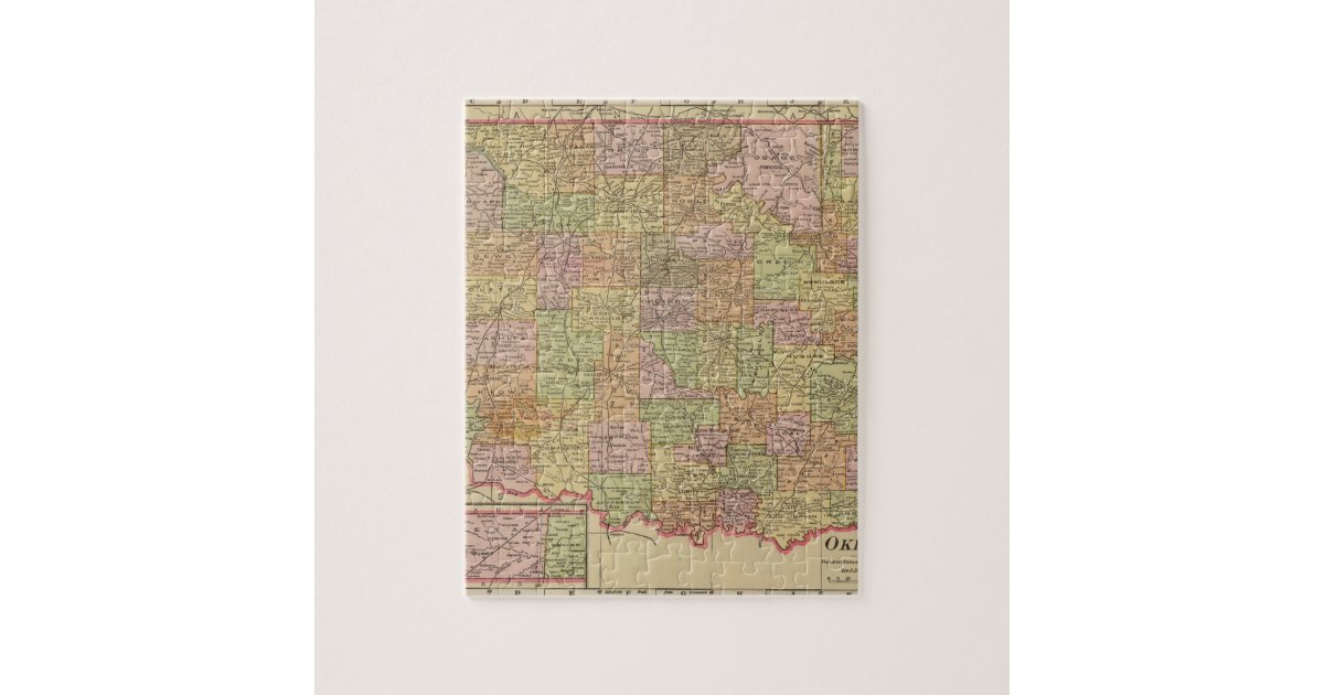 Oklahoma Jigsaw Puzzle | Zazzle