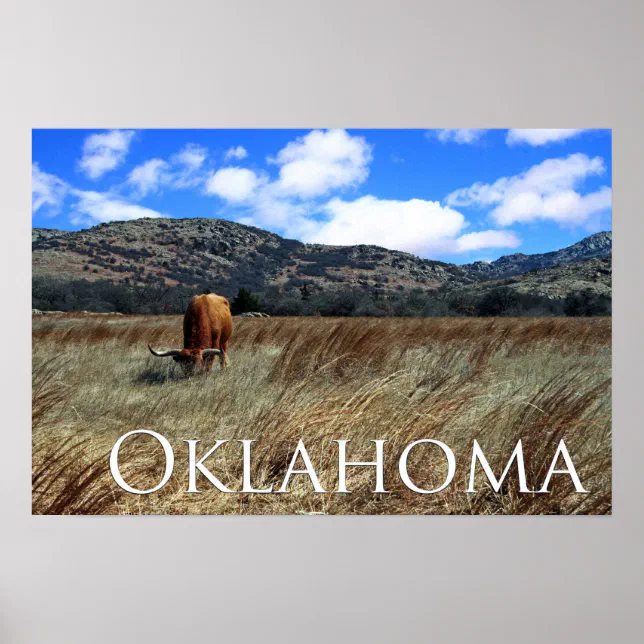 Oklahoma Prairie Print | Zazzle